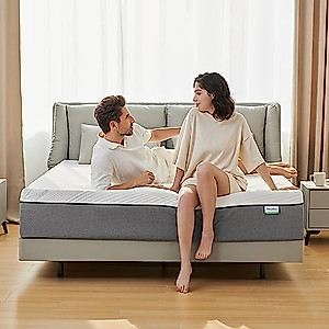 Novilla Full Size Mattress, 12 Inch Gel Memory Foam Mattress for Plush Comfort, Cool Sleep, Pressure Relief, CertiPUR-US Certified, Mattress-in-a-Box, Embrace