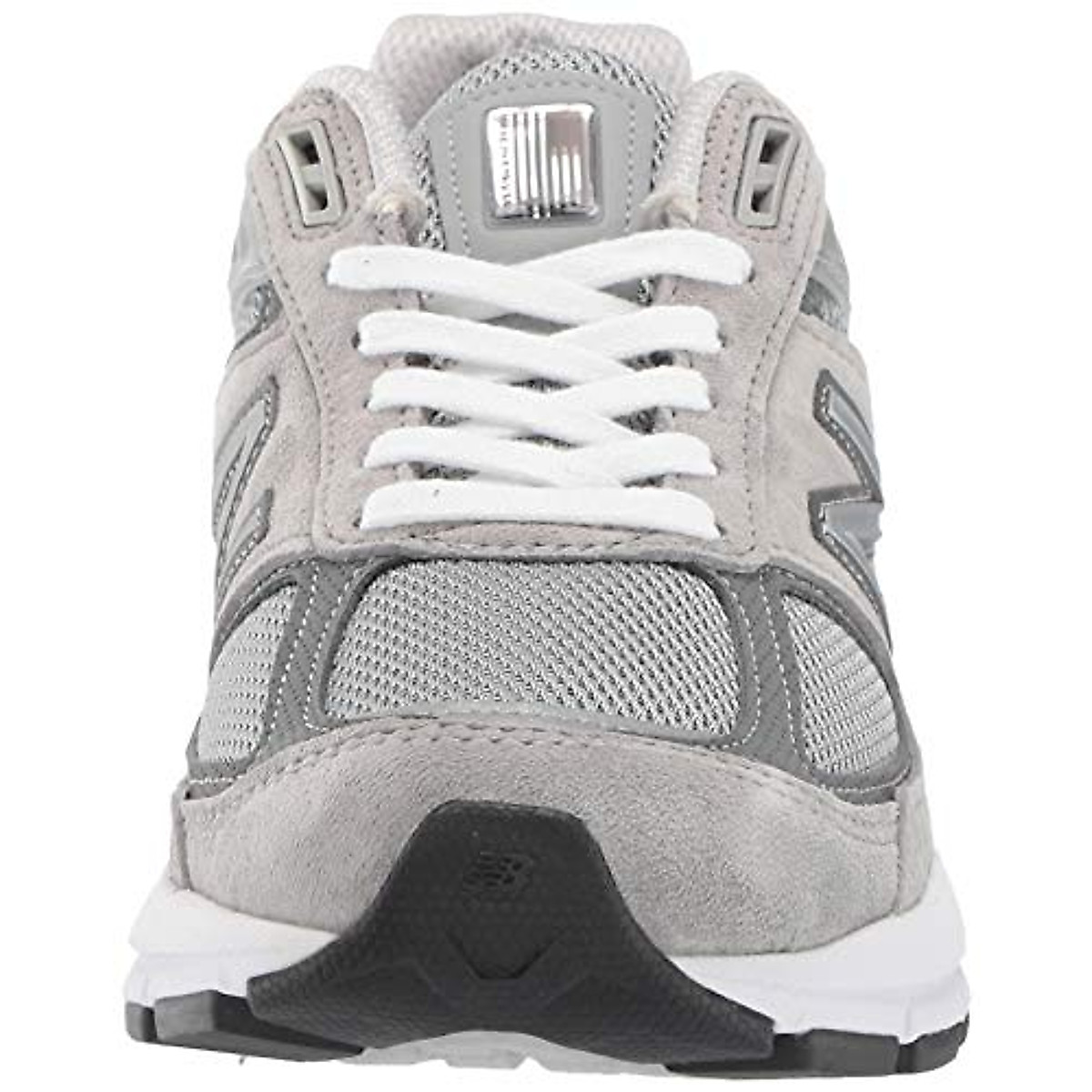 New Balance Women's Made in US 990 V5 Sneaker, Grey/Castlerock, 10.5 Wide