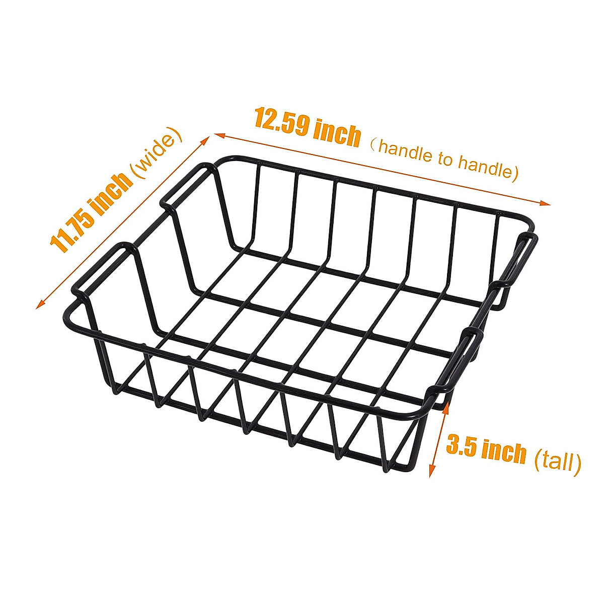 50qt Cooler Basket Compatible with YETII Tundra, Inside Dry-Goods Basket for Igloo 50Qt, Bison Cooler 50QT, Ozark Trail