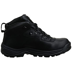 Timberland Men's Flume Mid Waterproof Hiking Boot, Black, 13