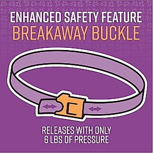 SENTRY PET Care Sentry Calming Collar for Cats, Long-Lasting Pheromone Collar Helps Calm Cats for 30 Days, Reduces Stress, Helps Calm Cats from Anxiety, Loud Noises, and Separation, 1 Count