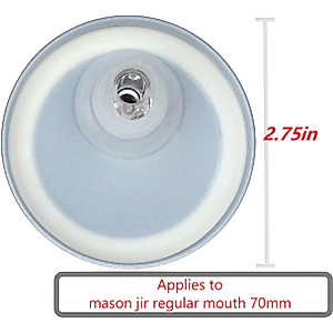 Mason Jar Pour Spouts. free flow Mason Jar Pour Spouts, mason jar for spout regular mouth size 70mm dispenser germination cover. Suitable for any liquid. LeakProof 2Pack + 4 Black Lid Caps (2 Pack
