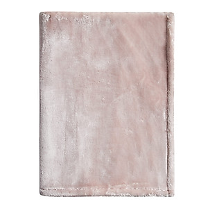 Mon Lapin Baby Blanket Super Plush Receiving Blanket for Boy or Girl - Newborn, Infant, and Toddler - Swaddling Cuddling Blanket in Bassinet, Crib, Stroller - 30 x 40 Inches (Rose)