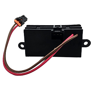 Blower Motor Resistor Compatible with Hummer H2 2003-2007 - Heater Blower Motor Fan Repl. 19331830, 19329838, 89023355, 93803637, 88986529