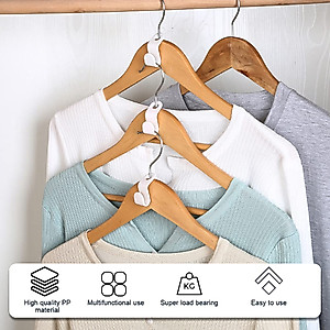 100Pcs Clothes Hanger Connector Hooks,Super Space Saving for Closet Heavy Duty Cascading Hanger Extender Hooks Plastic Closet Hanger Organizer 4 Color