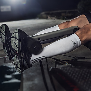 NEWZILL Medical Compression Socks for Women & Men Circulation 20-30 mmHg, Best for Running Athletic Hiking Travel Flight Nurses (3-Pairs, Black/White/Gray, XXL)