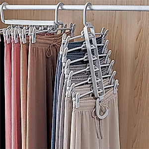 IULJH Multifunctional Hanger Detachable Portable Travel Outdoor Hanger Hanger Household Magic Pants Rack