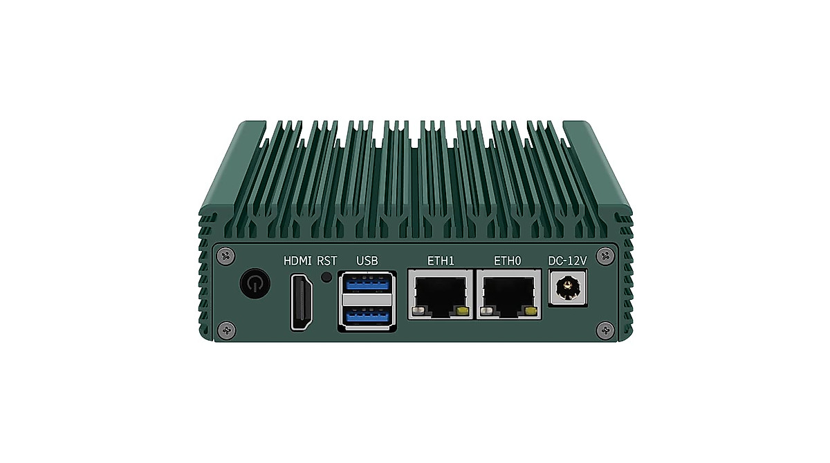 CWWK X86-P2 Fanless Mini PC with Intel J4125 Quad Core - Low Noise Firewall