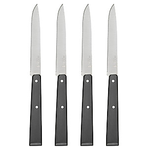OPINEL No. 125 PRO 254597 Table Knives Set of 4 Blade Material: 12C27 Total Length: 22 cm