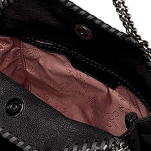 Stella McCartney 391698W9132 Falabella Chain Shoulder Bag, Black