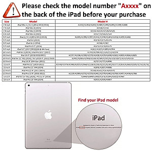 Vultic [Rotating] Case for iPad Pro 12.9 inch [1st/2nd Gen 2015/2017], 360 Degree Stand [Auto Sleep/Wake] Folio Leather Smart Cover (Black)