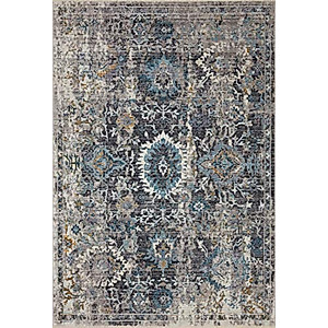Loloi II Samra SAM-02 Grey Transitional Area Rug 7'-10" x 10'