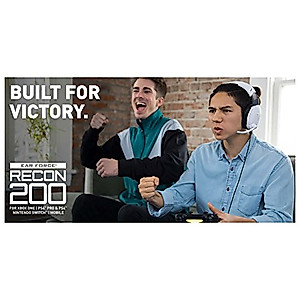 Turtle Beach Recon 200 White Amplified Gaming Headset for Xbox and PlayStation