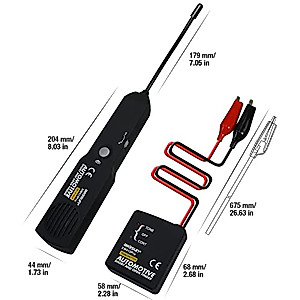 allsun em415Pro Automotive Electrical Open&Short Finder Circuit Tester Tone Generator Cable Wire Breaker Tracker Circuit Fault Finder DC 6-42V Probe Car Diagnostic Tools