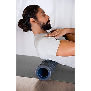 Teeter Massage Foam Roller Bundle - Textured for Deep Tissue Muscle Relief to Boost Recovery, Flexibility, Mobility - Back Pain Relief, Sports Massage, Myofascial Release