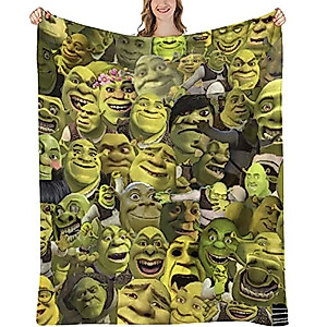 NiYoung Easter Gift Funny Cartoon Blankets Soft and Comfortable,Ultra-Soft Micro Fleece Blanket,for Bed Or Sofa,All Season Throw Blankets (Color 5, 40x50 '')
