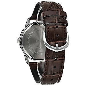 Casio #MTP-V002L-7B Men's Standard Analog Leather Band Easy Reader Day Date Watch