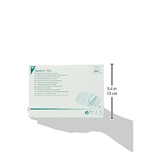 3M™ Tegaderm™ Transparent Film Dressing Frame Style, 1626, 4 in x 4-3/4 in (10 cm x 12 cm), 50/ct 4ct/Case