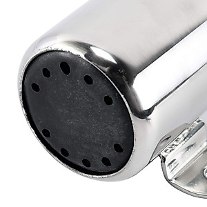 Amarine Made Boat Marine Fishing Stainless Steel Side Mounted Transom Mounted Rod Holders with Weld Brackets (2-Pack)