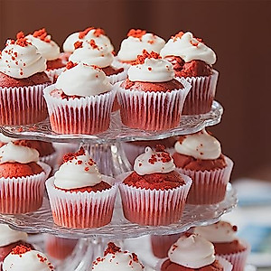 4 Cup Muffin Pan, Bakeware Non-stick Cupcake Baking Pan Mini Pie Pans, Air Fryer Small Oven Cupcake Baking Pan Non Stick No Toxic Bakeware, Heavy Duty Carbon Steel Muffin Tray for Oven Baking (2PCS)