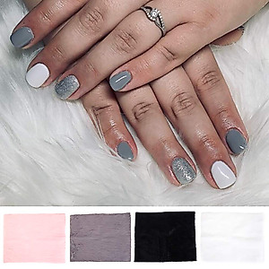 Yacanna White/Grey/Pink/Black 1pc Nail Art Photo Background for Take Picture Background Washable 4050CM Nail Art Equipment(Pink)