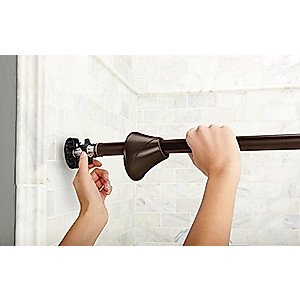 Moen CSR2172OWB Old World Bronze Tension Curved Shower rods