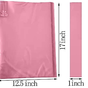 HADZLPOY Painting Storage Book 40 Clear Pockets Sleeves Protectors Art Portfolio Book，A3 Album information folder bag for 30 x cm Presentation (Can Accommodate 16.5 12.1inch)(Pink)