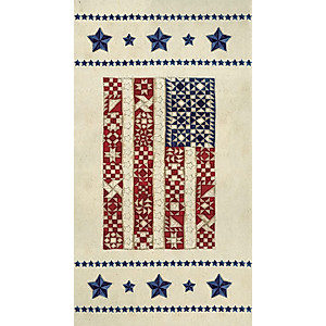 Kathy Schmitz My Country 21 Fat Quarters 1 Panel Moda Fabrics 7040AB Assorted