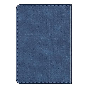 Fintie Passport and Vaccine Card Holder Combo, Cover Case with CDC Vaccination Card Slot, PU Leather Passport Cover Case for Women Men (Denim Indigo)