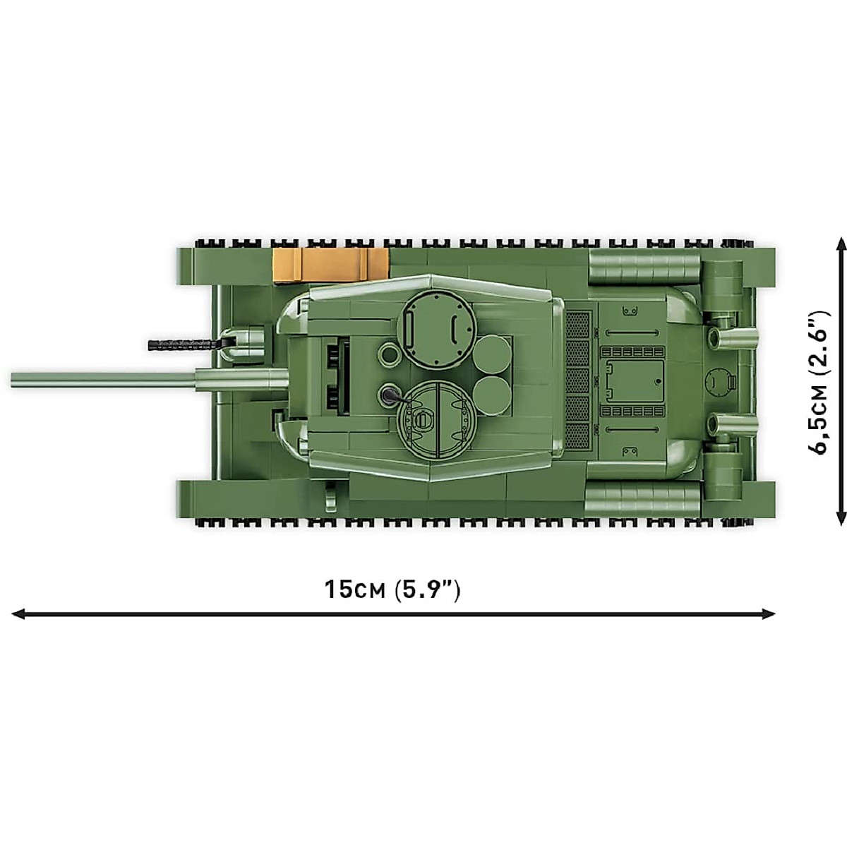 Cobi toys 286 Pcs Hc WWII /2716/ T-34-85