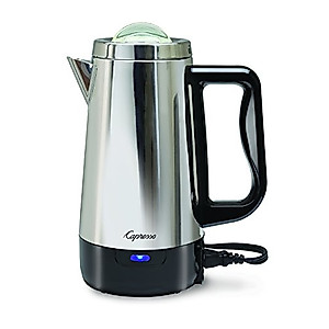 Capresso 8 Cup Perk, Coffee Maker, Metallic