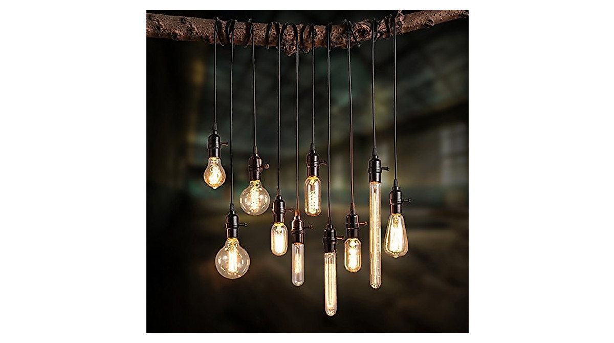 CTKcom Vintage Edison Bulbs - 40W Antique Flair