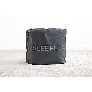 SLEEPLUX Durable Inflatable Air Mattress with Built-in Pump, Pillow and USB Charger, 15" Tall Twin