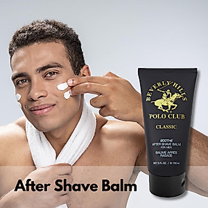 Beverly Hills Polo Club Classic Soothing After Shave for Men | 5oz