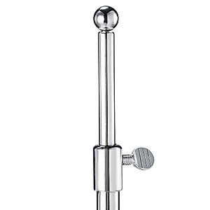 Polmart Heavy Duty Adjustable 2-Tier Countertop Spinner Display Stand, with Adjustable Height & Tiers