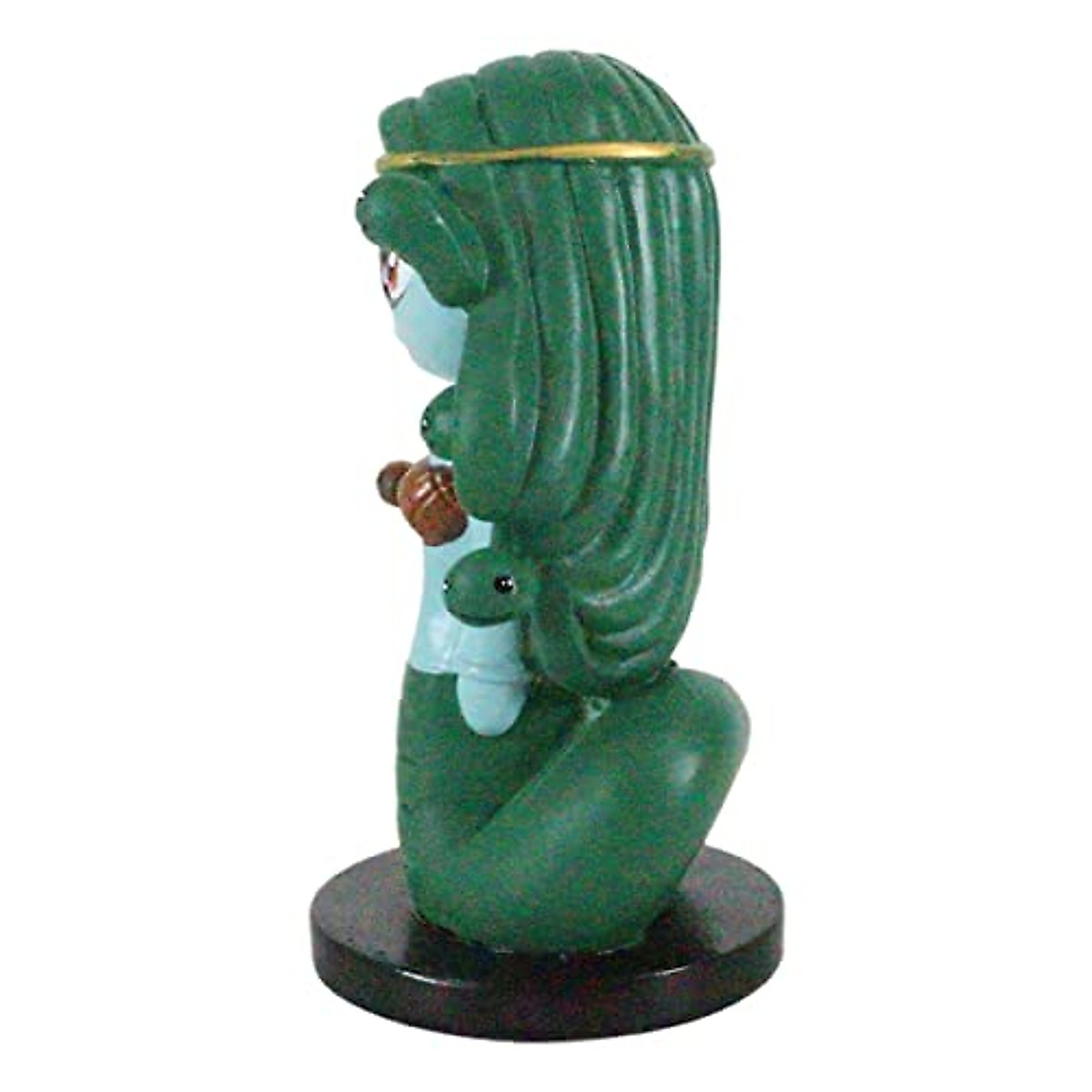 Ebros Gift Greekies Collection Greek Mythology Goddess Medusa with Gorgon Snake Tail Statue 3.75" Tall Stone Gaze Death Stare Seductress Collectible Figurine Ancient Zodiac Mythology