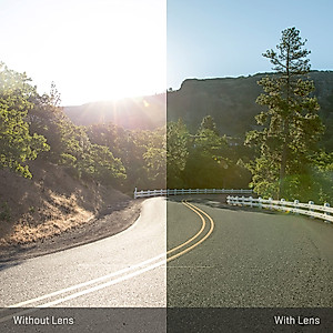 Revant Replacement Lenses for Oakley Batwolf sunglasses, UV Protection, Anti-Scratch and Impact Resistant, Elite Polarized Fire Red Mirrorshield