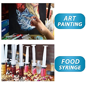 20ml Syringe for Liquid, Oral, Scientific Labs, Measurement, Dispensing, with Cap- 3 Pack 20ml Syringes