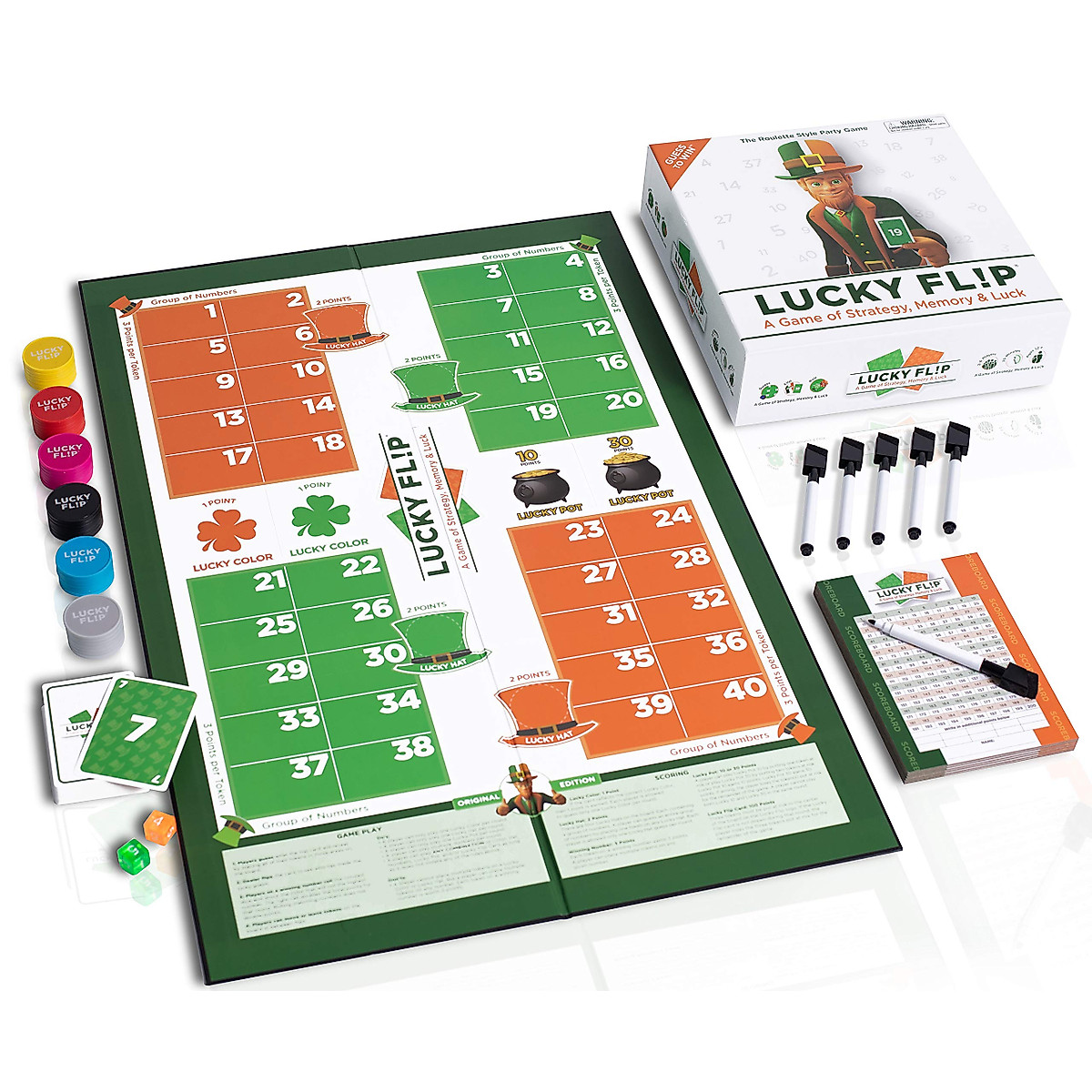 Lucky Flip - Guess The Card To Win | Play It Safe or Go Hard | Fun Game For Adults & Family