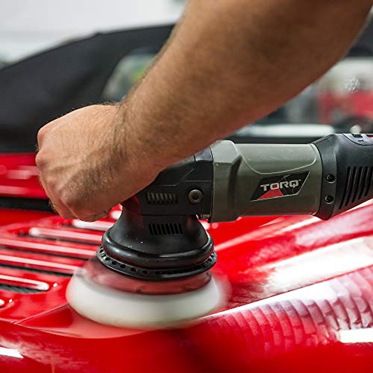 Chemical Guys HEX_3KIT_5 5.5" Buffing Pad Sampler Kit, (1) 16 Fl oz Polishing Pad Cleaner + (3) 5.5" Buffing Pads that Work with 5" Backing Plates, (Set of 4)