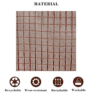 Plastic Bag Dispenser, Wall Hanging Grocery Bag Holder, Large Folding Hanging Storage Bag for Kitchen, Brown