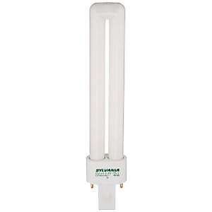 Sylvania 21272 Compact Fluorescent 2 Pin Single Tube 2700K, 9-watt