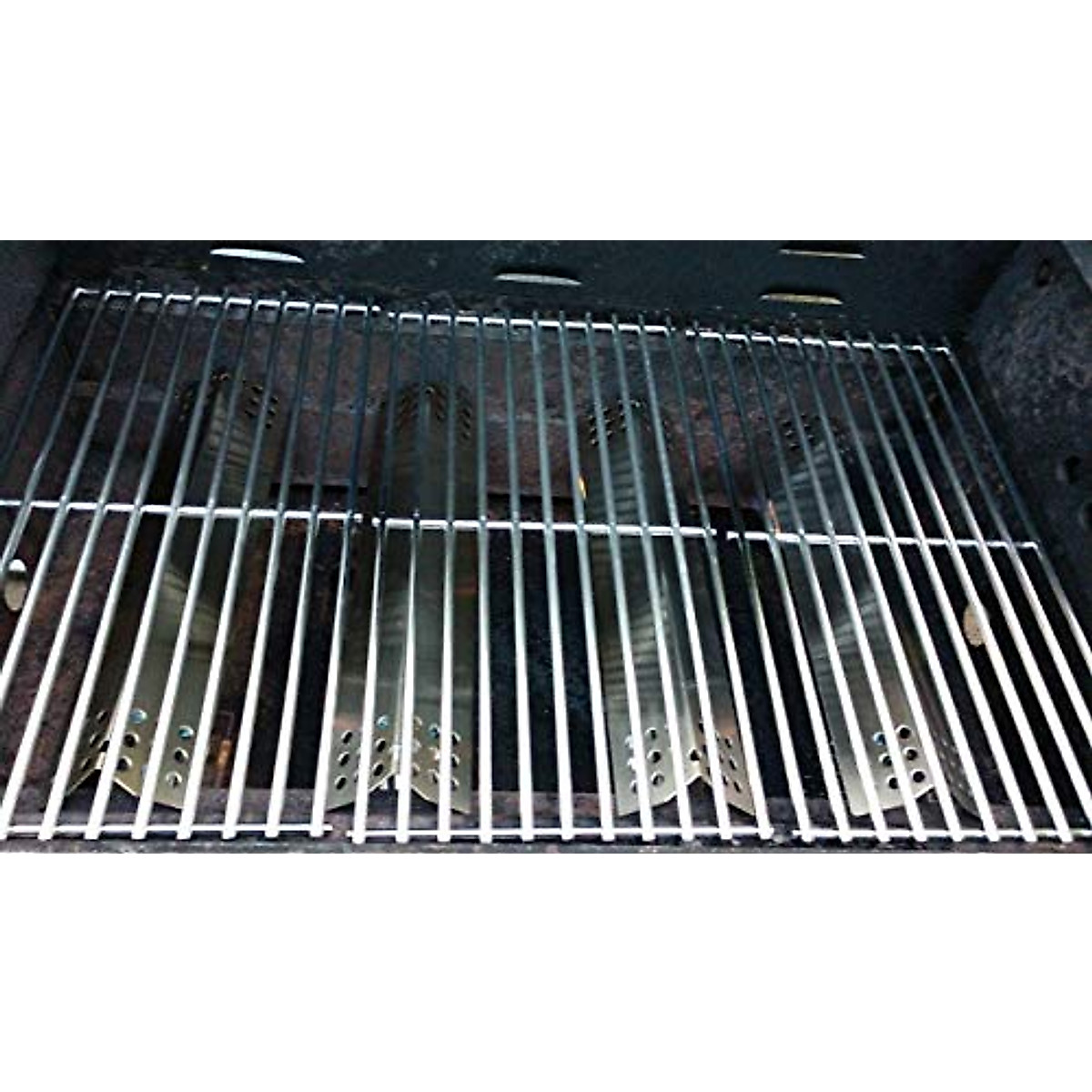 Criditpid Replacement Parts for Nexgrill 720-0830H 720-0830D, Members Mark 720-0830F, BHG 720-0783H Grill, Heat Plate Shields Grill Burners Igniter for Nexgrill 4 Burner 720-0830H Home Depot