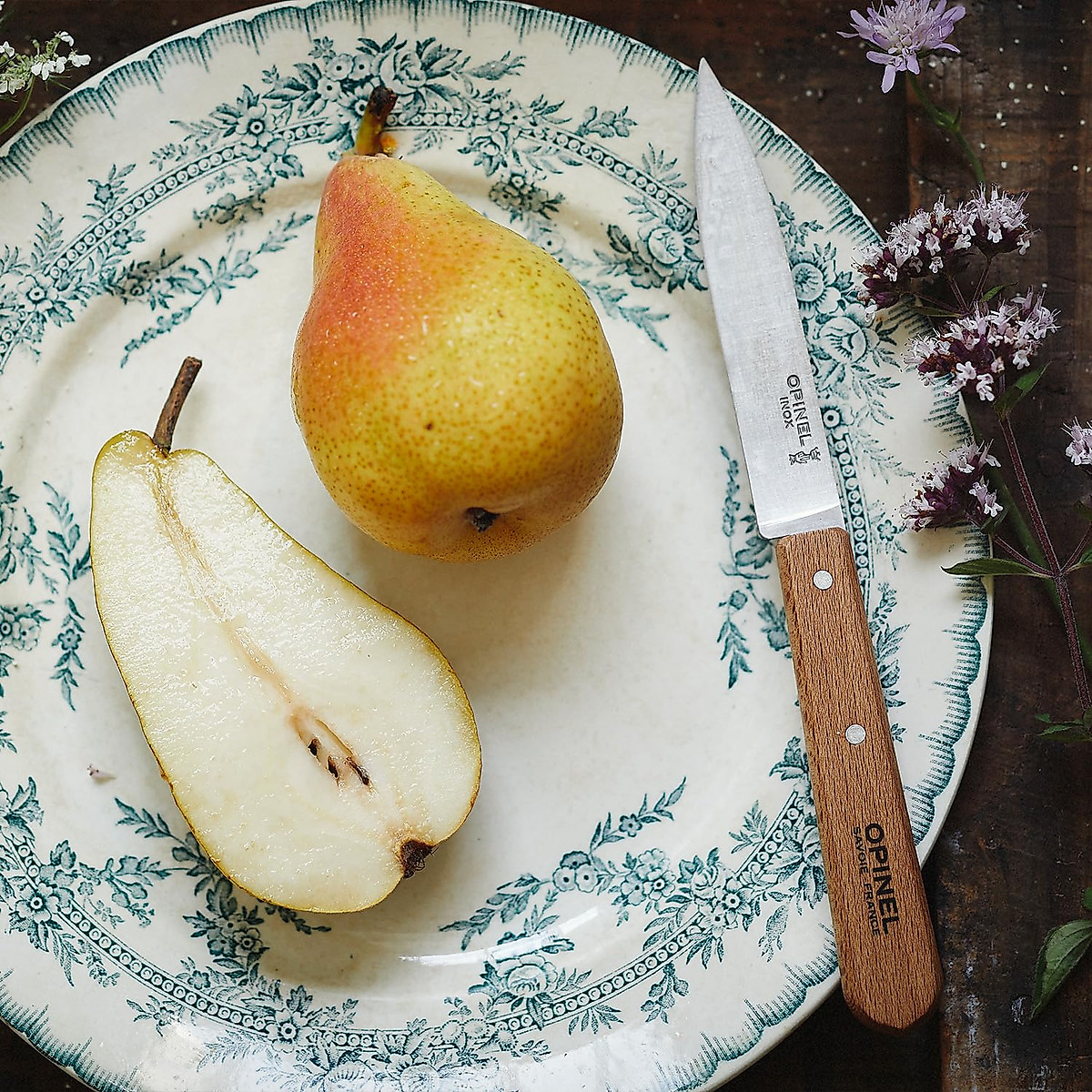 Opinel Essentials Kitchen Knives Box Set - Natural