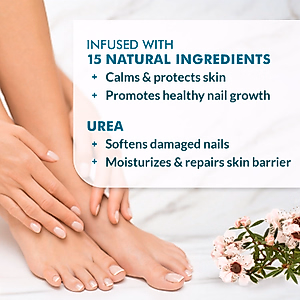 Ebanel Athlete's Foot Fungus Treatment Extra Strength, Antifungal Cream with Miconazole, Undecylenic Acid, Tea Tree Oil, Treats Skin Fungi Leading to Toenail Fungus, Promotes Healthy New Nail Growth