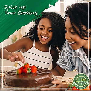 Eat Well Premium Unsweetened Cacao Powder - 32 oz | Dutch Processed Cocoa Powder | Pure Dark Chocolate Powder for Baking & Drinking | 100% Natural Unsweetened Powdered Cocoa | Raw & Vegan Friendly