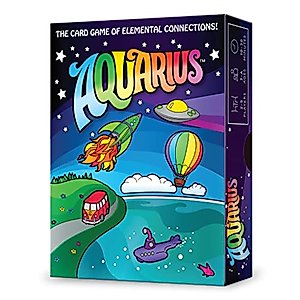 Aquarius Card Game - Elemental Strategy for 2-5 Players