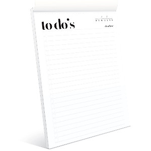 To Do List Notepad A5 Size (8.3"X5.8") Daily To Do List Planner, Productivity Planner, Stylish Design, Quality Thick Paper, Hardcover, Undated, Ruled Pages, Checkboxes, Deadline Column, Date Section.
