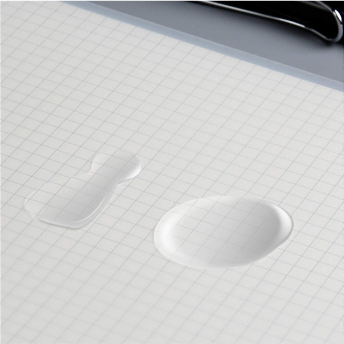 Yansanido 6 Pcs A6 Graph Paper Clear Hardcover Spiral Notebooks Journals Planner 5.7 Inch x 4.1 Inch 160 Pages (80 Sheets) Thick Paper (Grid 6 Pcs)