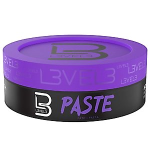 L3 - Level 3 Paste - Long-Lasting Hold - Improves Strength and Volume of Hair - Protects Against Hair Damage - Level Three Men Styling Product (150 ML, Paste)